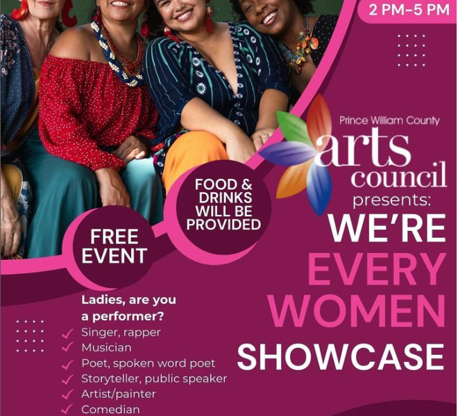 Prince William Arts Council Presents: We're Every Women - Clearbrook